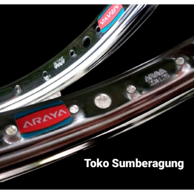 Jual VELG ARAYA 20 BESI Velg Rims Araya 20 sepeda Minion Minitrex ...