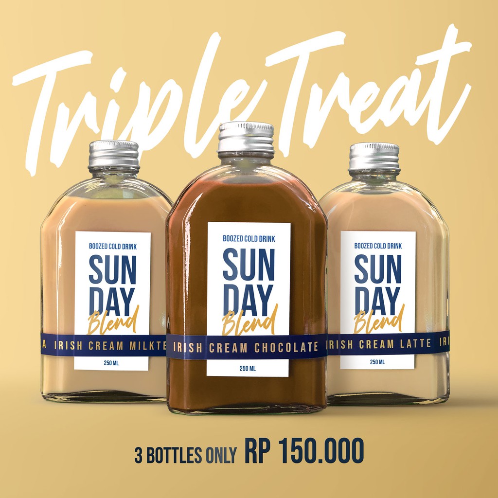 Jual Sunday Blend - Triple Treat (250ml) | Shopee Indonesia