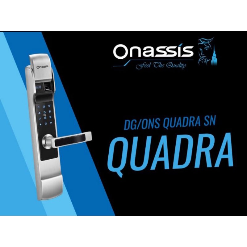 Jual Kunci Digital Smart Lock Digital Lock Onassis Finger Print Kunci ...