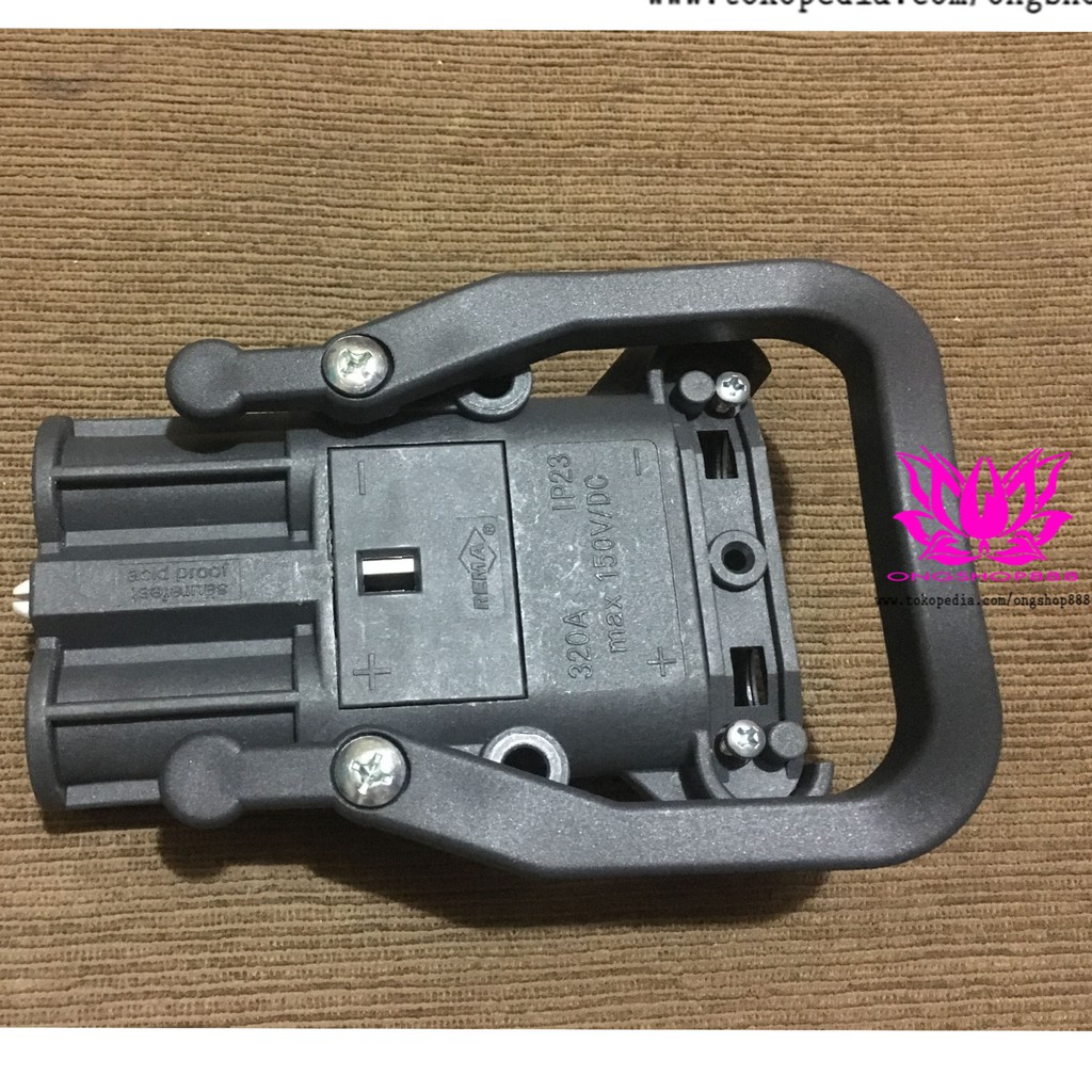 Jual Socket Battery REMA 320A for forklift Female | Shopee Indonesia