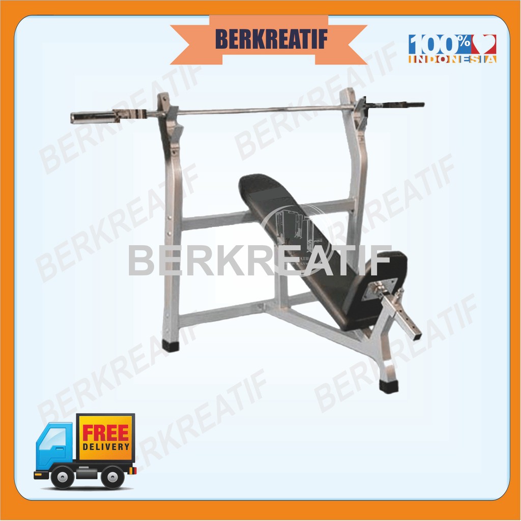 Jual Alat fitness INCLINE BENCH PRESS & Beban 50Kg | Shopee Indonesia