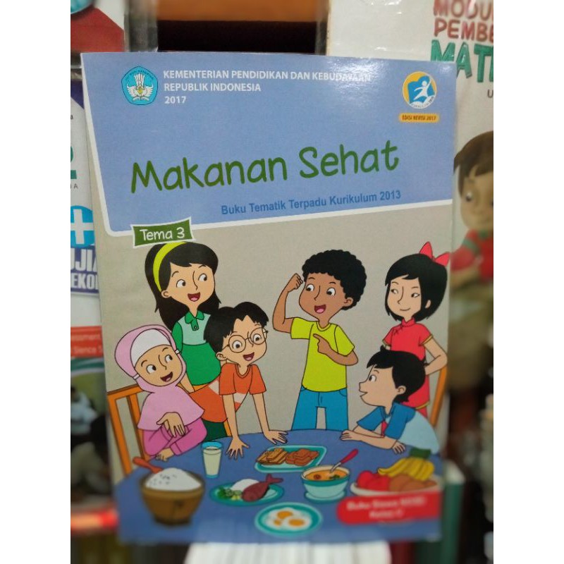 Jual Buku Tematik Tema 3 Makanan Sehat Kelas 5 Sd Kemendikbud Shopee