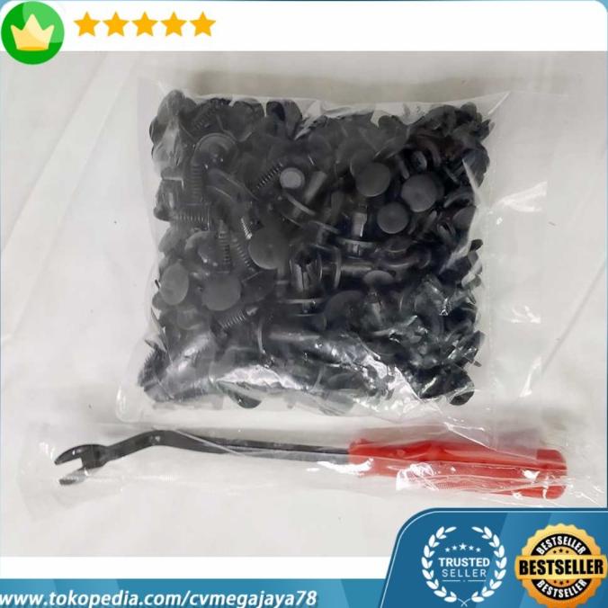 Jual Baut Rivet Mobil Universal Car Push Pin Fasteners 190PCS | Shopee ...