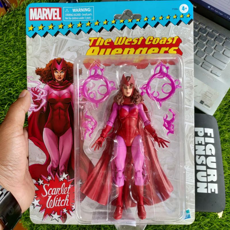 Jual MARVEL LEGENDS VINTAGE WANDA SCARLET WITCH RETRO AVENGERS ACTION ...