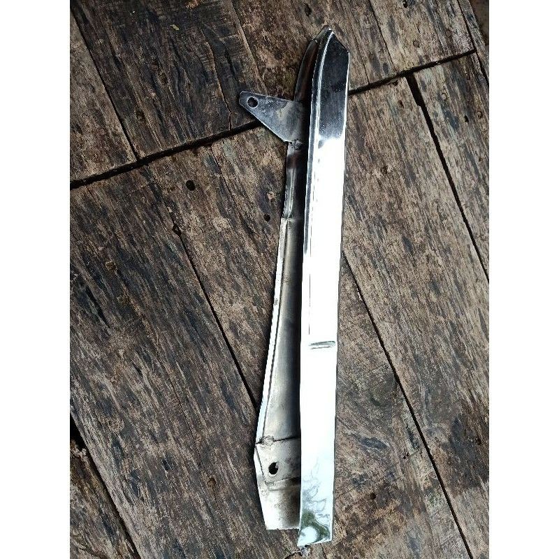 Jual Ketengkas keteng tutup rantai honda win win100 besi krom | Shopee ...