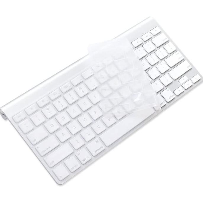 Jual Apple Wireless Keyboard Protector Skin Tuper Thin TPU (Transparant ...
