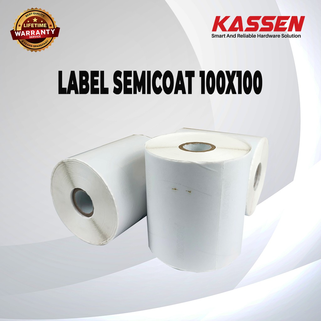 Jual LABEL SEMICOAT 100 X 100 (500PCS) | Shopee Indonesia