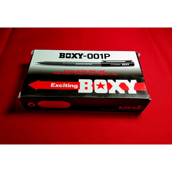 Jual Boxy 001P ballpoint Hitam / Biru - 1 Pcs | Shopee Indonesia