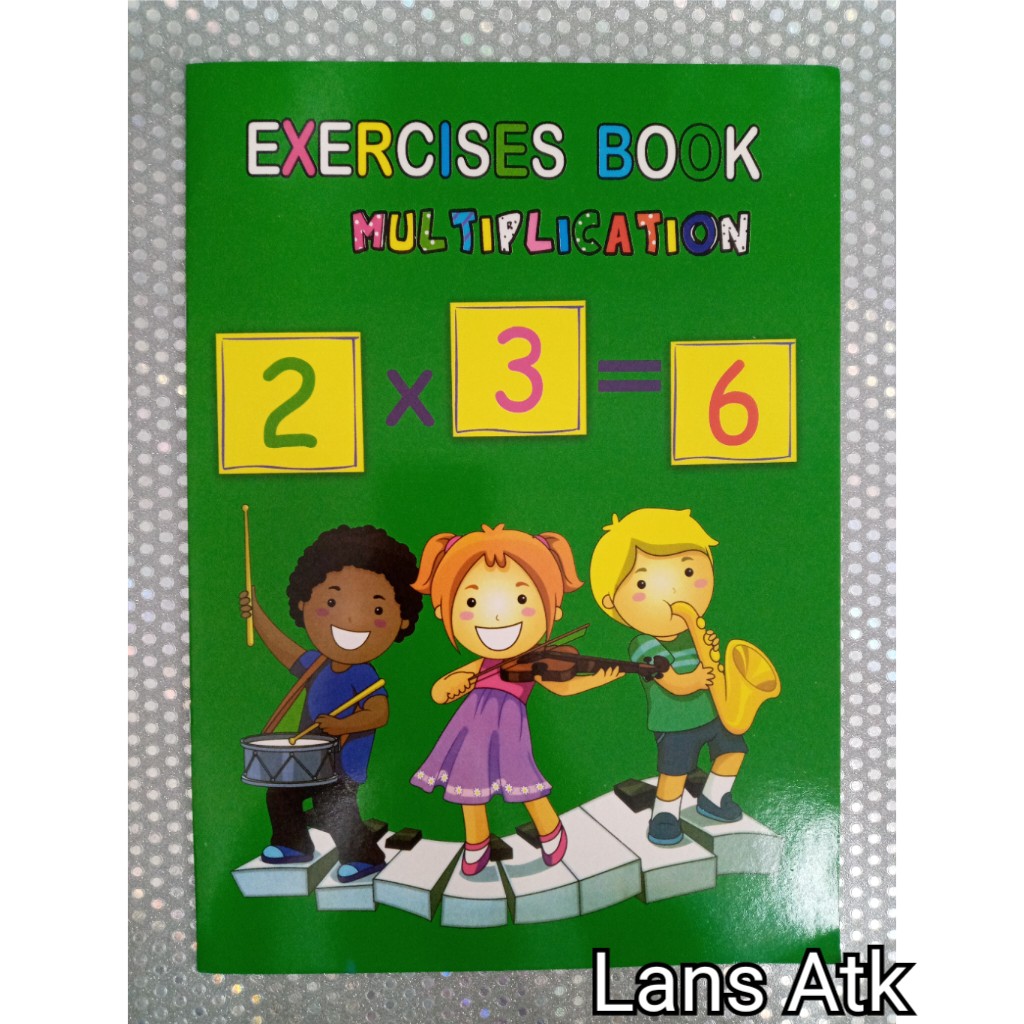 Jual Buku Exercises Book Multiplication / Buku Mewarna 48857 PROMO ...