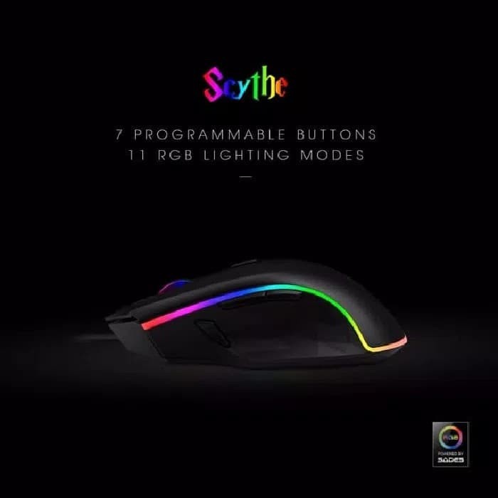 Jual STOK TERBARU Sades Scythe Mouse Gaming Macro RGB | Shopee Indonesia