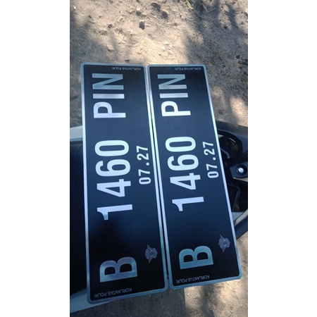 Jual Plat Nomor Mobil Modifikasi Aluminium Tebal 1mm | Shopee Indonesia