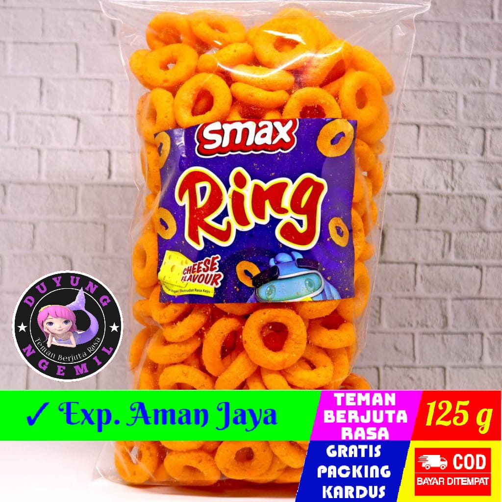 Jual Ring Smax Keju 125g Kejunya Berasa / Ring smax XTRA PEDAS | Duyung ...