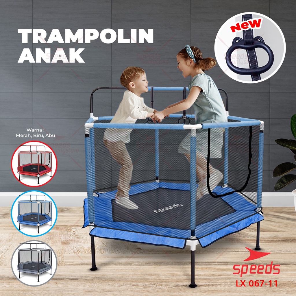 Jual SPEEDS Trampoline Anak Trampolin Alat Lompat Anak Trampolin Mainan ...