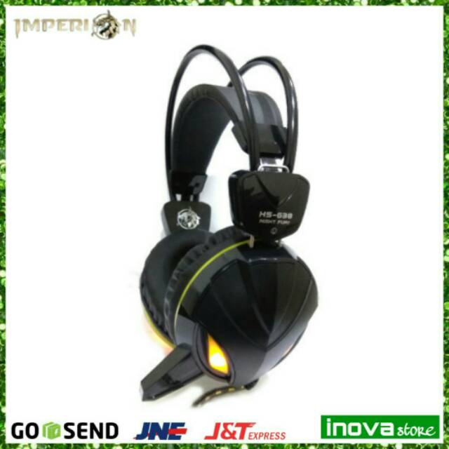 Jual IMPERION Gaming Headset HS-G38 - NIGHT FURY | Shopee Indonesia