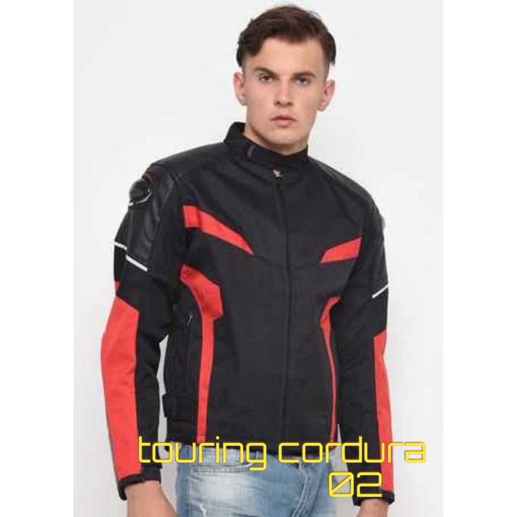 Jual jaket touring [JAC472] cordura cbr six/jaket touring motor/jaket ...