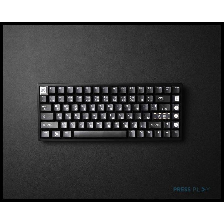 Jual Shibuya Pbt Dye Sub Keycap Set 118 Keys Japanese Root By Press ...