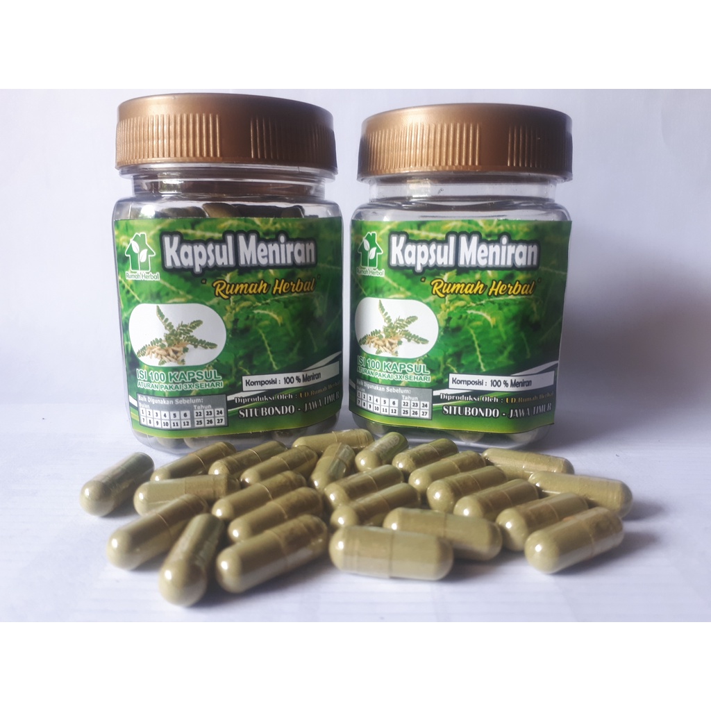 Jual Kapsul Meniran Isi 100 pcs | Shopee Indonesia