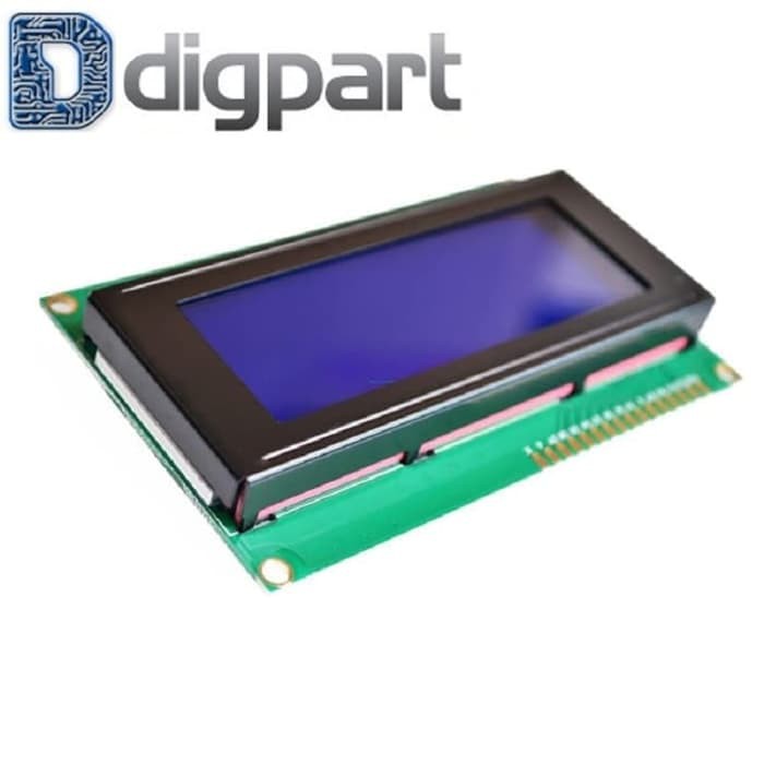 Jual LCD 2004 Blue Biru i2C IIC Backpack LCD Module for Arduino ...