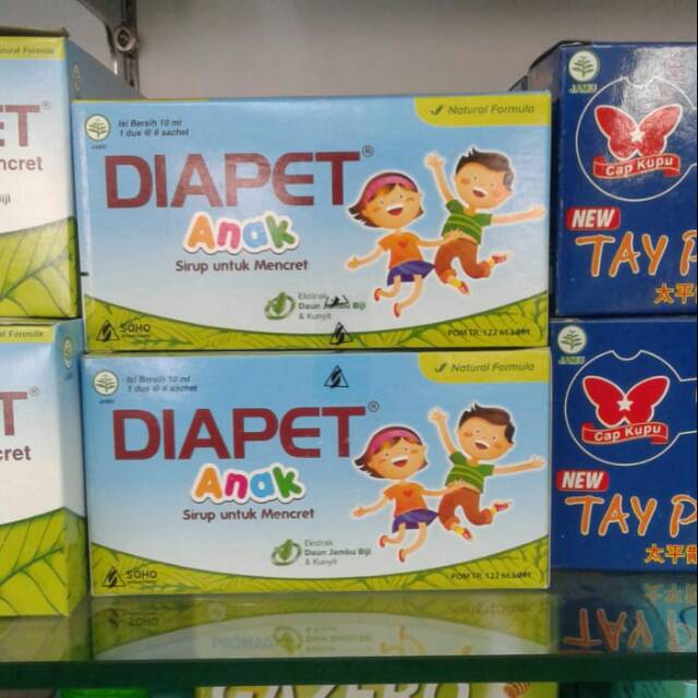 Jual Diapet anak 6 sachet per box | Shopee Indonesia