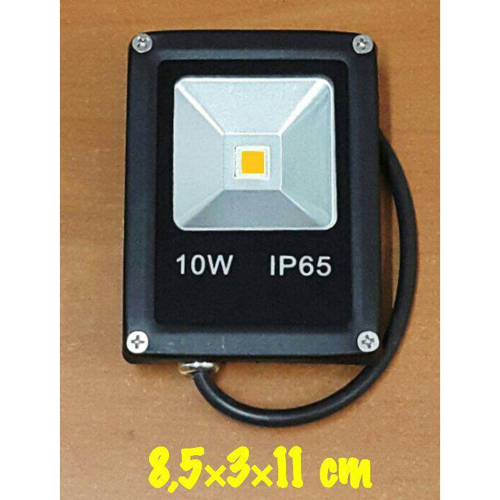 Jual Lampu Sorot LED/Lampu Tembak LED/LED Flood Light 10 Watt Warm White | Shopee Indonesia