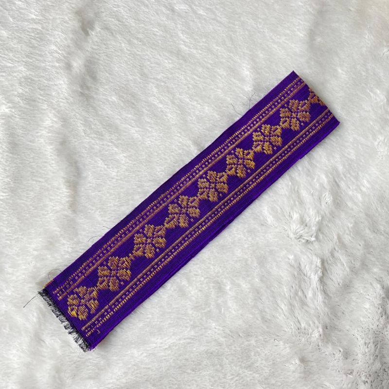 Jual Selendang songket bali asli tenun benang emas | Obi songket bali ...