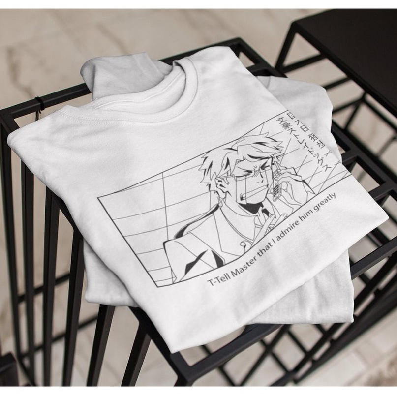Jual Tshirt Doppo Kunikida Lineart The Armed Detective White Kaos Anime ...
