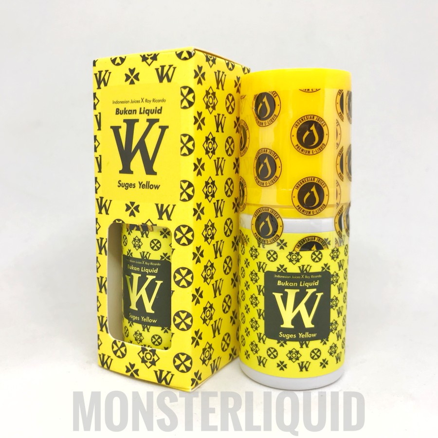 Jual PODS BUKAN LIQUID KW SUGES YELLOW BY ROY RICARDO 30ML | Shopee ...