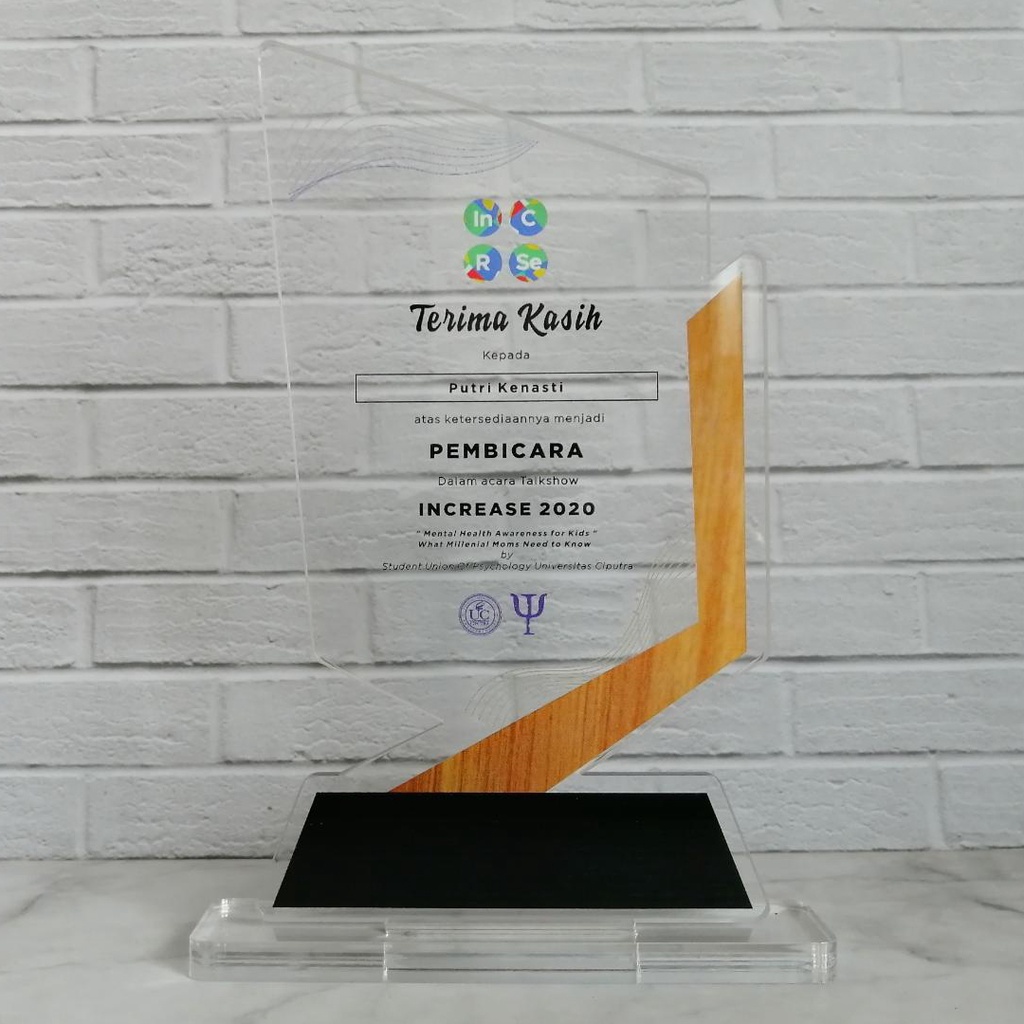 Jual Plakat, Plakat Custom, Plakat Akrilik Custom, Piala Penghargaan ...
