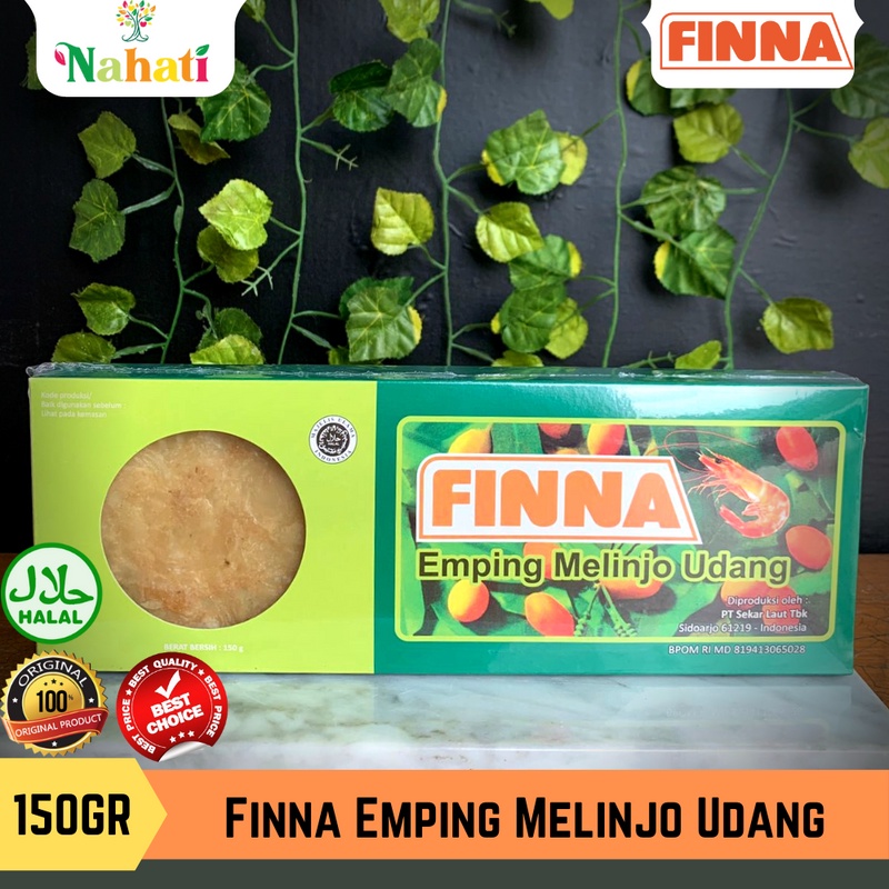 Jual Finna Emping Melinjo Udang 150g | Shopee Indonesia