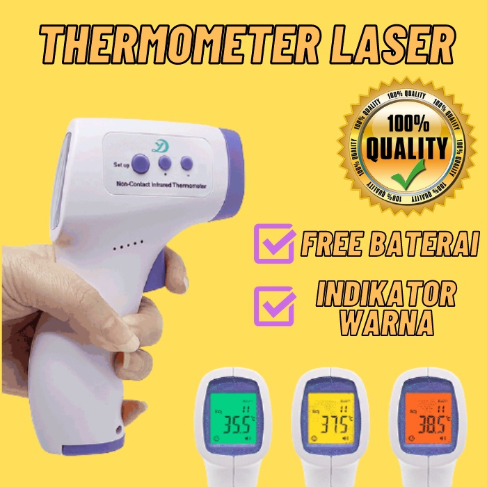 Jual Thermogun Termometer / Thermometer Infrared / Termometer Tembak ...