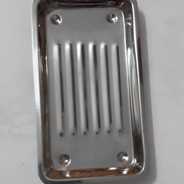 Jual Instrument Tray Stainless Steel Bergaris/ Instrumen Baki/Nierbeken ...