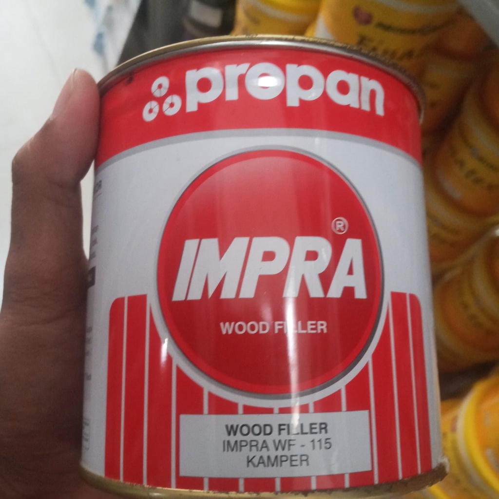 Jual Cat propan impra wood filler 1kg ,jati dan melamine 1 liter ...