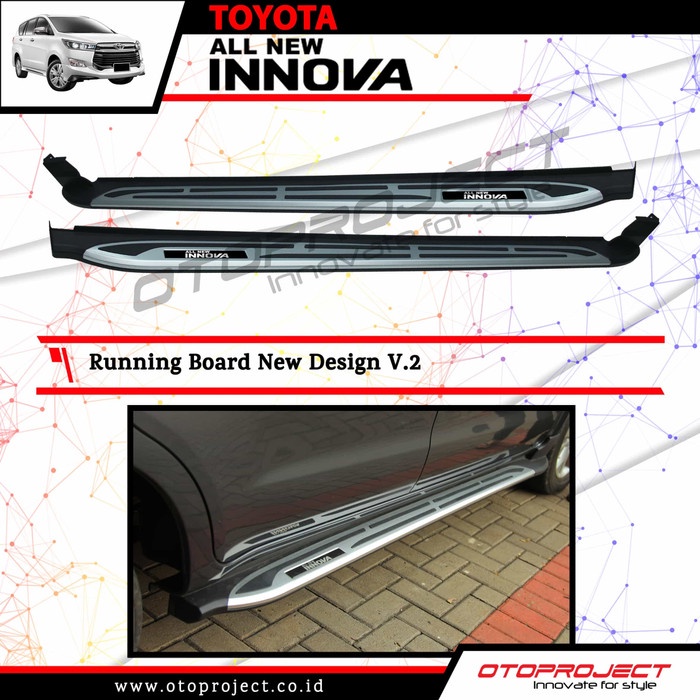 Jual Footstep All New Innova Reborn Pijakan Kaki Running Board Innova ...