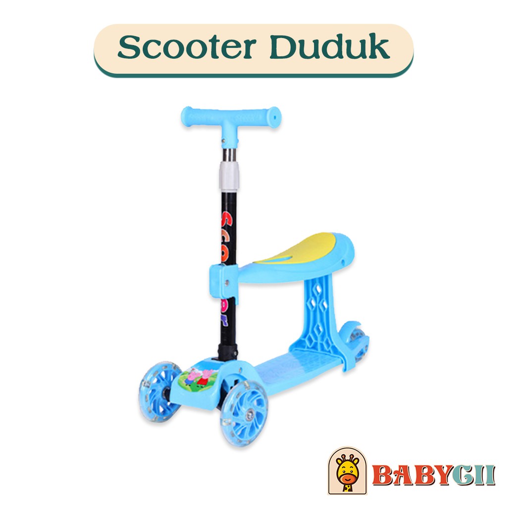 Jual Sepeda Scooter Anak Skuter Anak / Skuter Roda 3 / Skuter Otoped ...
