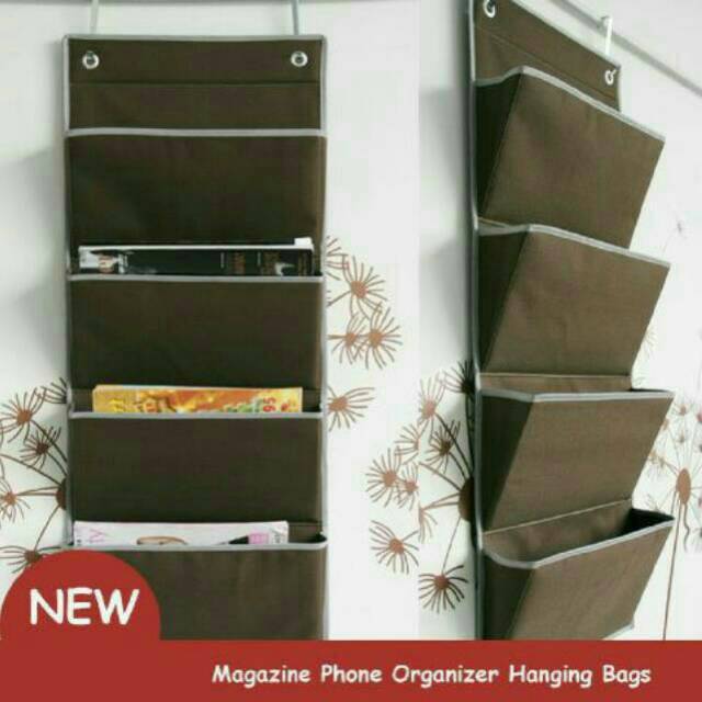 Jual Rak Majalah Buku Koran - Magazine Organizer File Storage Rack Mail ...