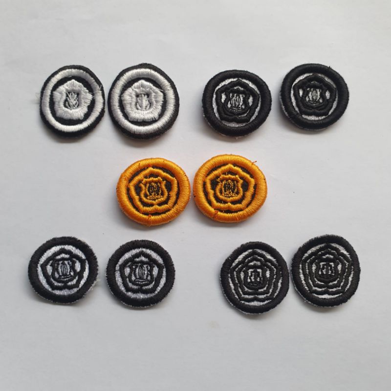 Jual Bordir Monogram untuk kerah atribut Satpam | Shopee Indonesia