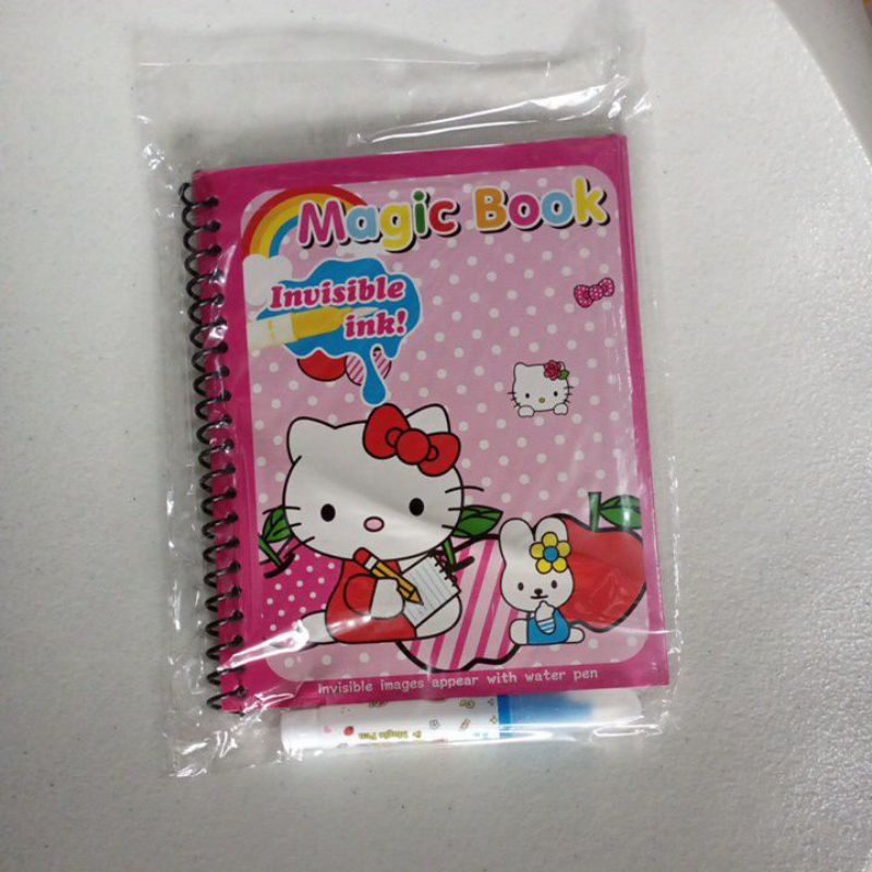 Jual Magic water book atau buku mewarnai pakai air putih atau magicbook ...