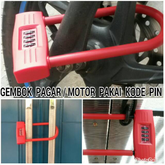 Jual Gembok Pasword. Gembok pin. Gembok motor. Gembok Pagar. Gembok ...