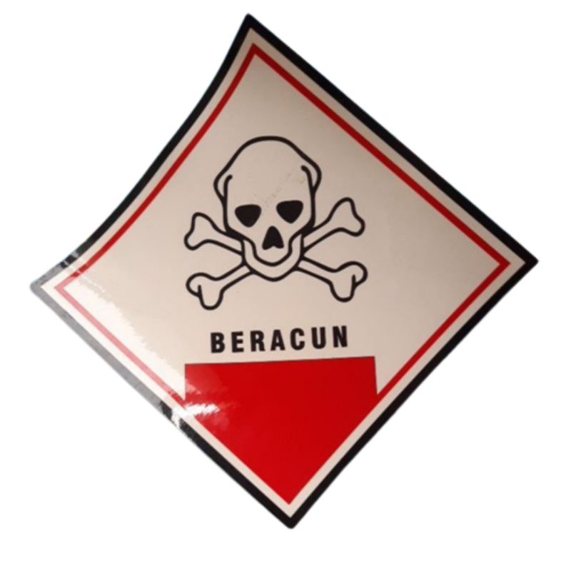Jual Stiker Label Beracun,Stiker label Infeksius,Stiker label Non ...