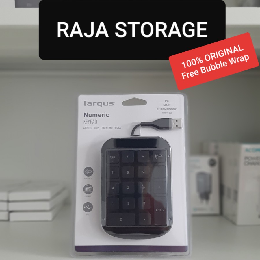 Jual Targus Numeric Keypad Numpad NumberPad AKP10AP Number Pad Keyboard ...
