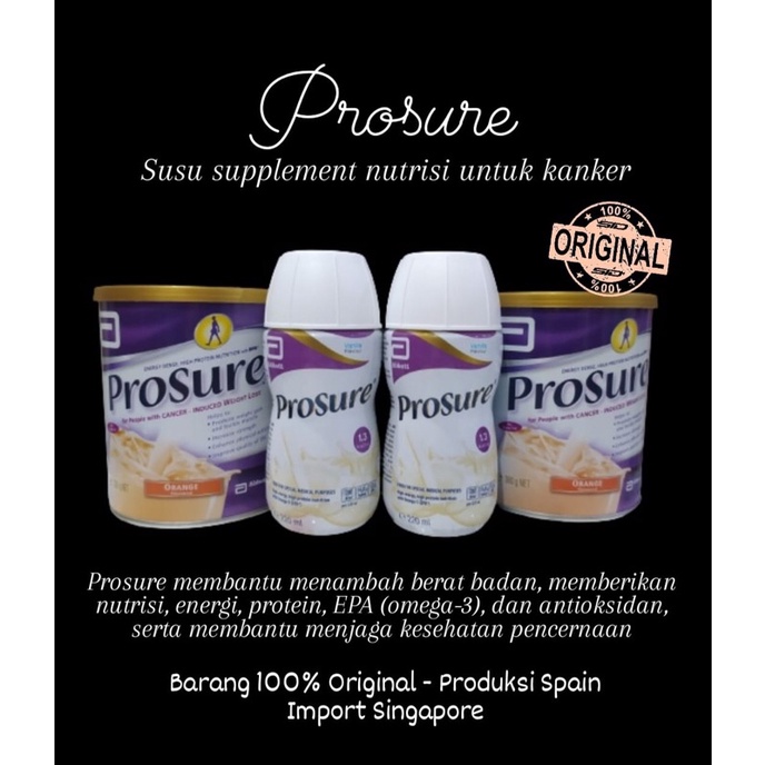 Jual Susu Abbott Prosure orange 380gr - original | Shopee Indonesia