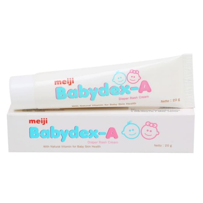 Jual MEIJI Babydex-A Diaper Rash Cream 20gr / Pereda Ruam Kulit Bayi | Shopee Indonesia
