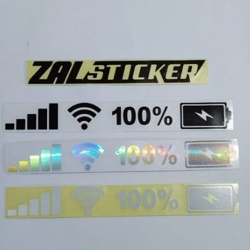 Jual STICKER BATERAI WIFI SINYAL HP PHONE BUAT MOBIL DAN MOTOR | Shopee ...