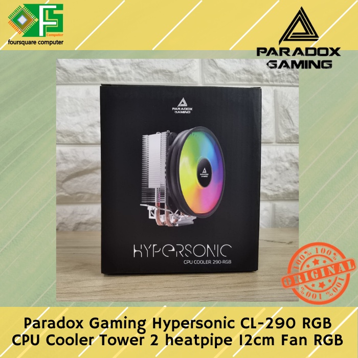 Jual CPU Cooler Paradox Gaming Hypersonic CL-290-RGB Cooling Processor ...
