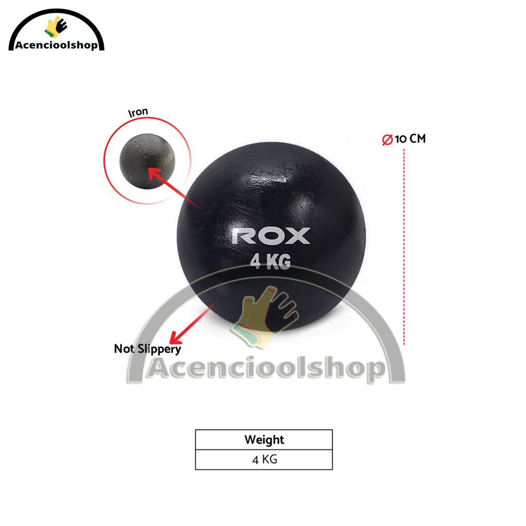Jual Tolak Peluru Shot Put 4Kg 4 Kg ROX Original | Shopee Indonesia