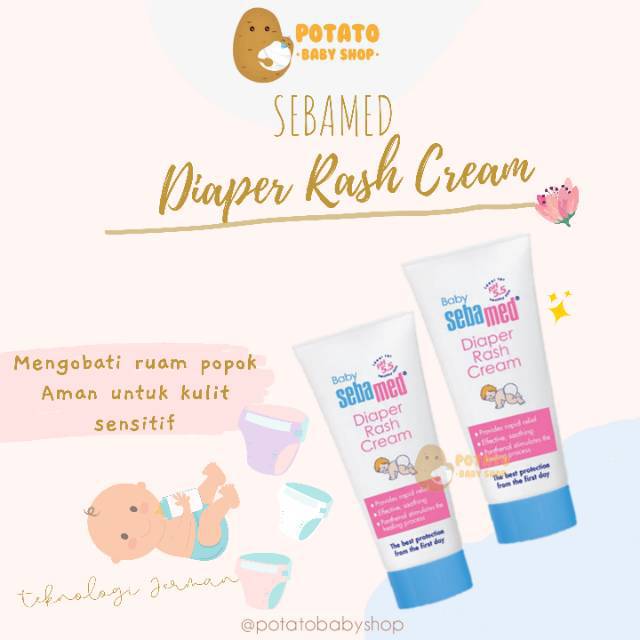 Jual Sebamed Baby - Diaper Rash Cream krim ruam popok | Shopee Indonesia