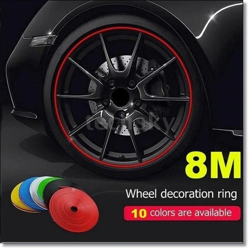 Jual List Velg Mobil Pelindung Roda Wheel Rim Protector / Stiker ...