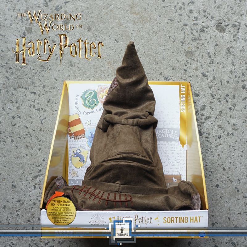 Jual Wizarding World Harry Potter SORTING HAT Talk and move Spin Master | Shopee Indonesia