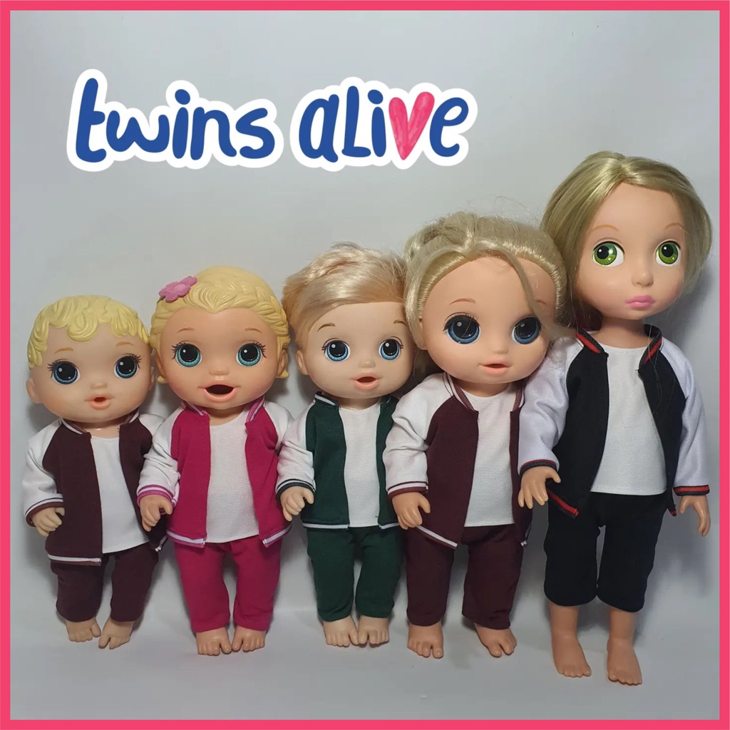 Jual READY !!! Baju Boneka Baby Alive Animator MellChan Jaket Sporty ...