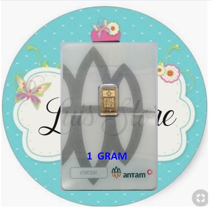 Jual LM Antam 1 Gram 1gr Logam Mulia 2023 & Retro Portrait Landscape | Shopee Indonesia